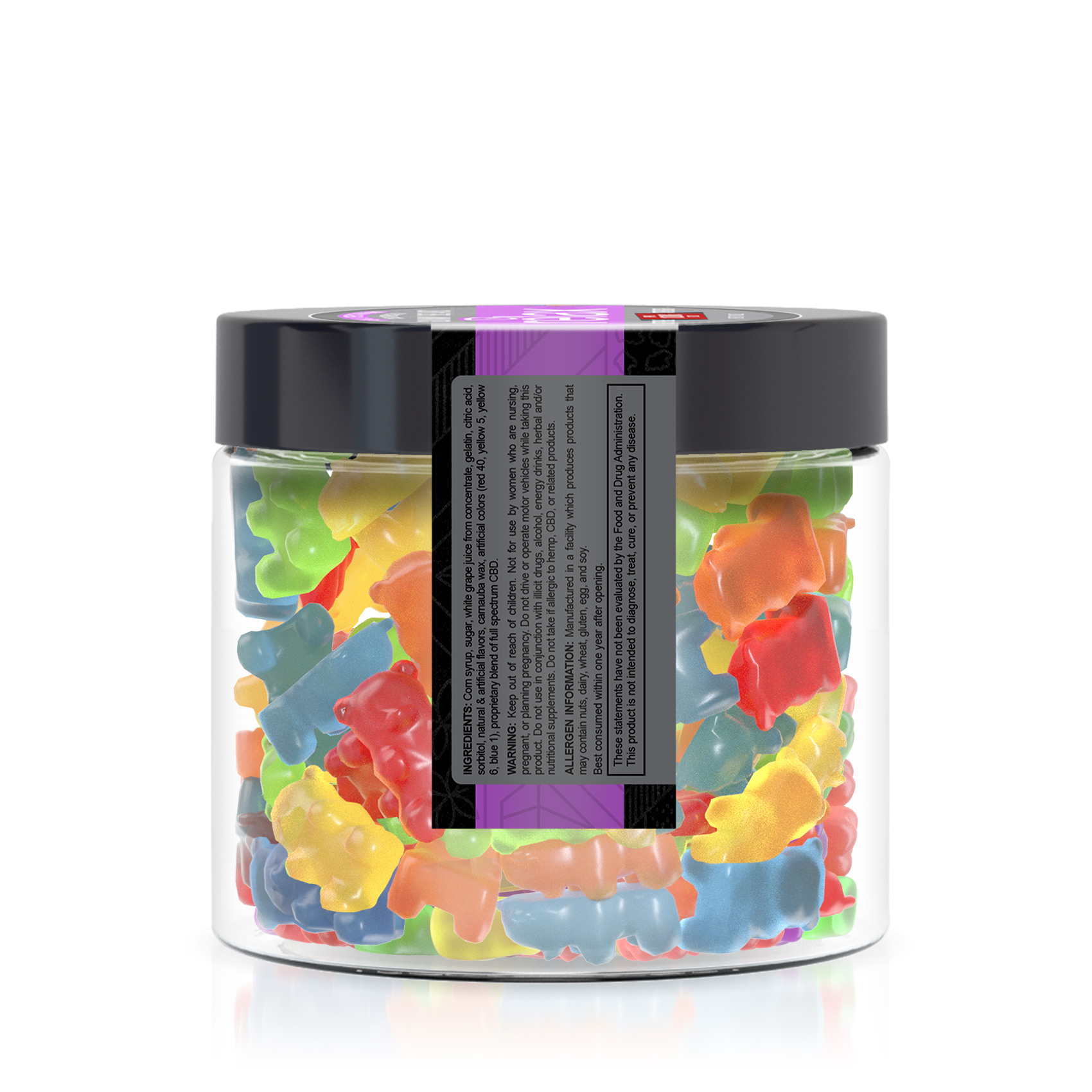Relax Gummies - CBD Full Spectrum Gummy Bears - 1000mg | CBD Edibles Relax Gummies - CBD Full Spectrum Gummy Bears - 1000mg | CBD Edibles