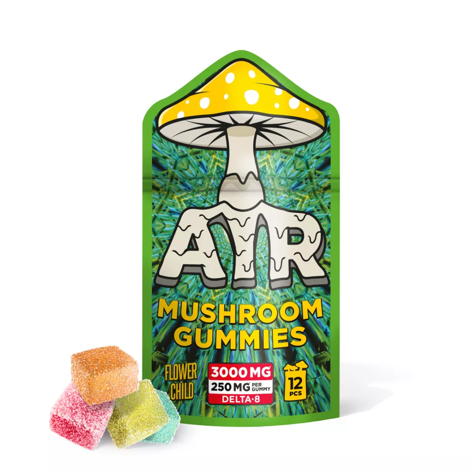 250mg D8 Mushroom Gummies - Flower Child 250mg D8 Mushroom Gummies - Flower Child